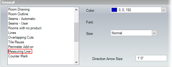 Add Measuring Line – Measure Flooring